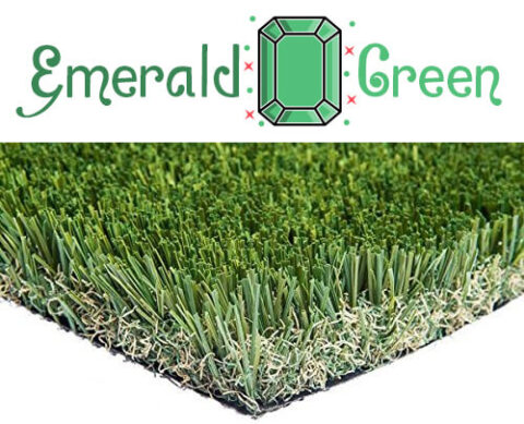 Emerald Green Synthetic Grass 103 OZ | Artificial Grass Wholesalers